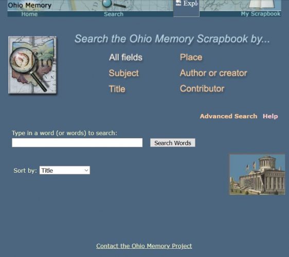 Ohio Memory Phase I: A Bicentennial Scrapbook