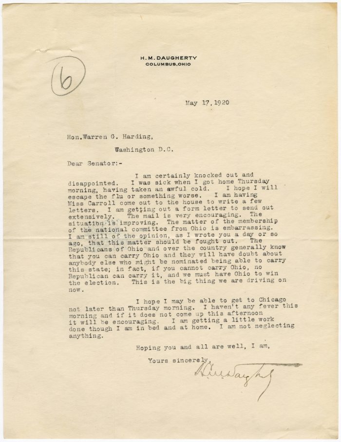 Ohio’s Fight for the White House: Warren G. Harding wins the 1920 ...