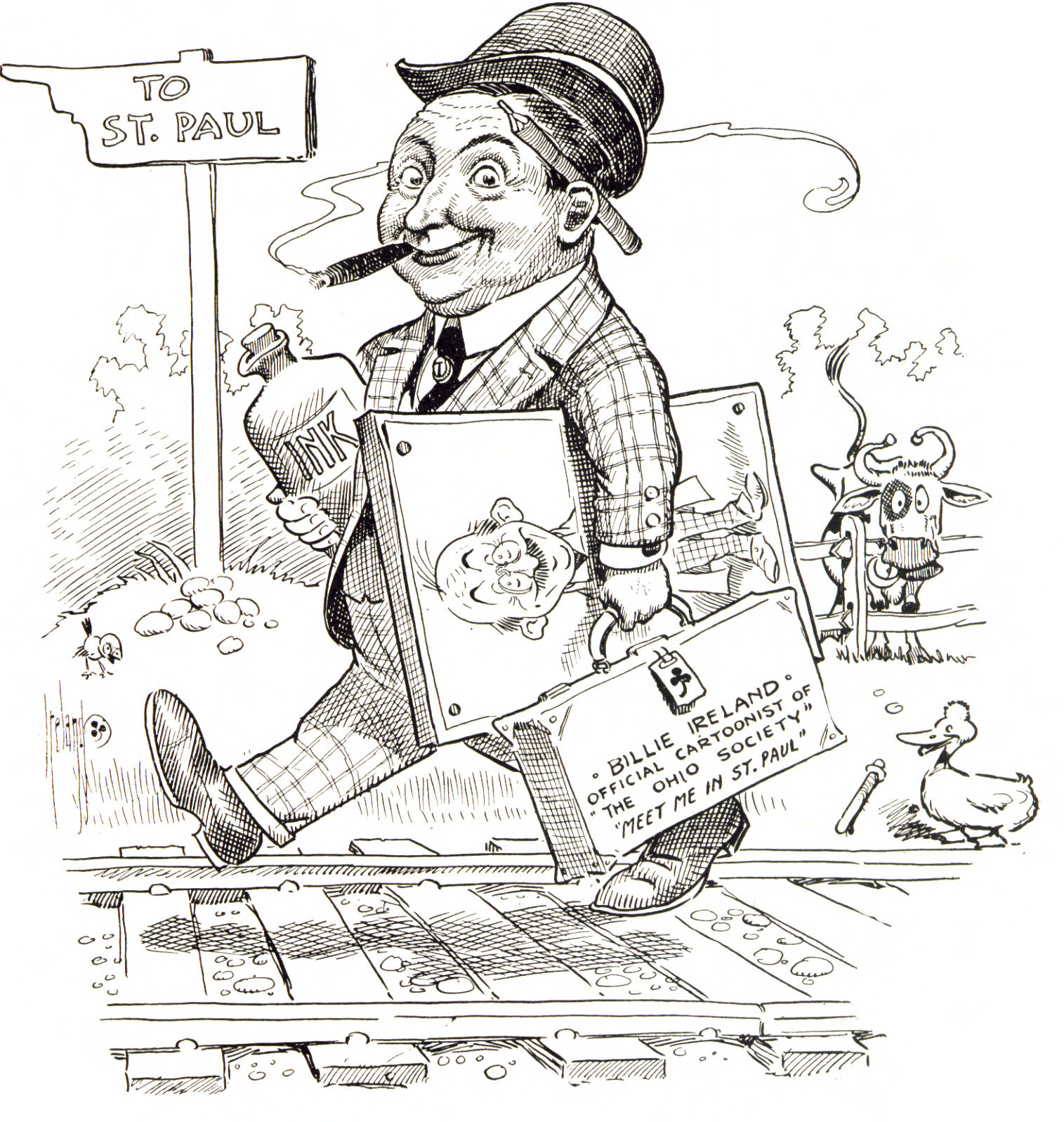 Flipping Through the Funny Pages: Celebrating Ohio Cartoonists