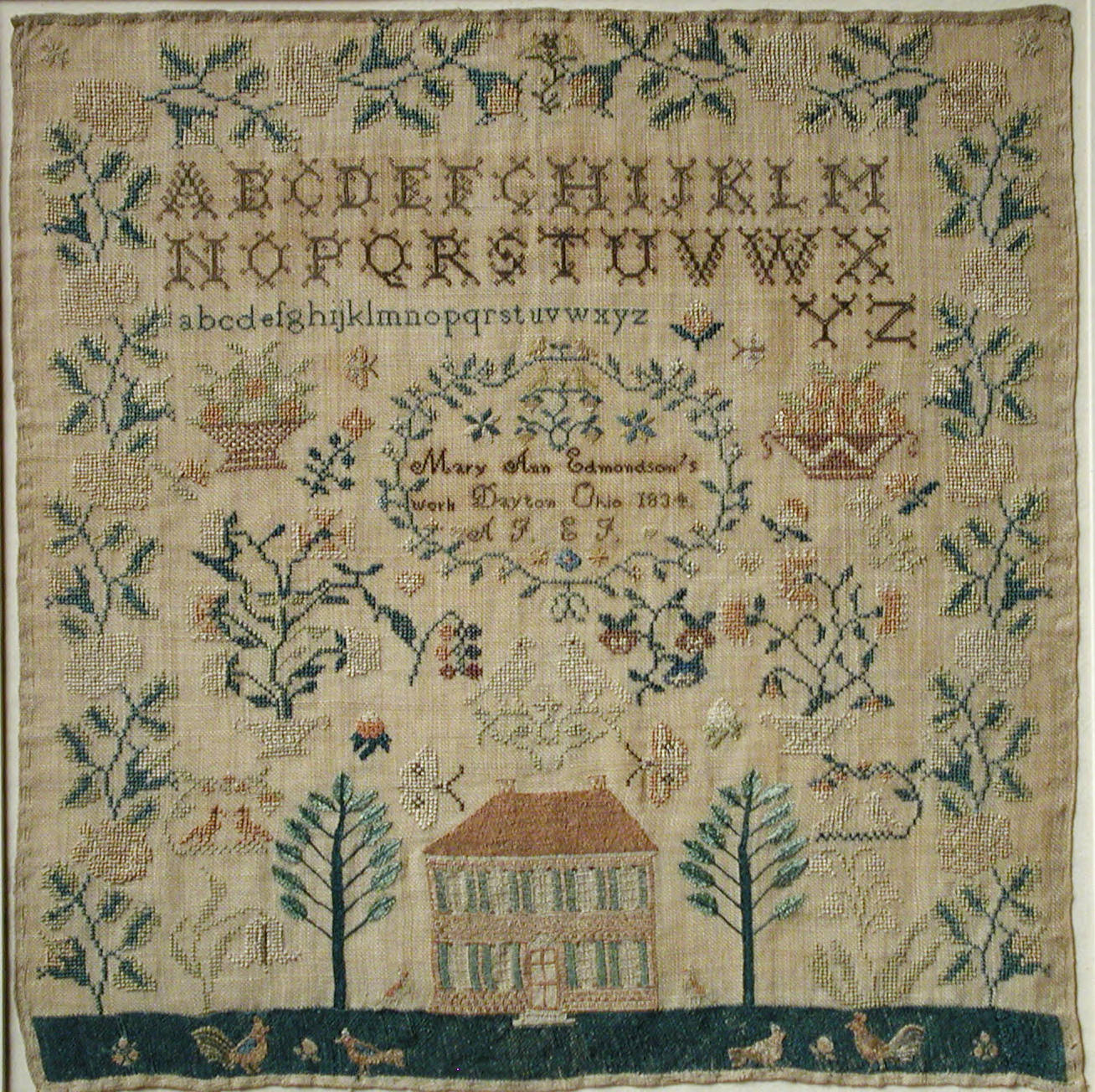 “When This You See, Remember Me:” Needlework Samplers in Ohio Memory