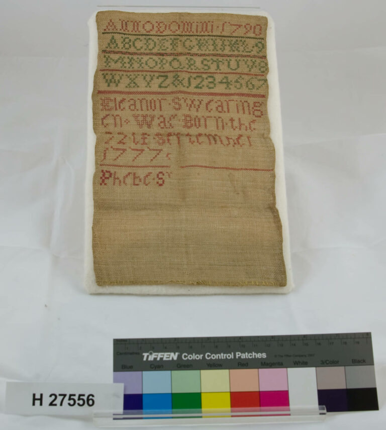 “When This You See, Remember Me:” Needlework Samplers in Ohio Memory