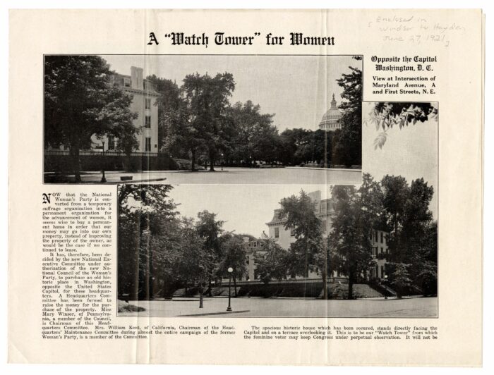 Now on Ohio Memory: The National Woman’s Party Records