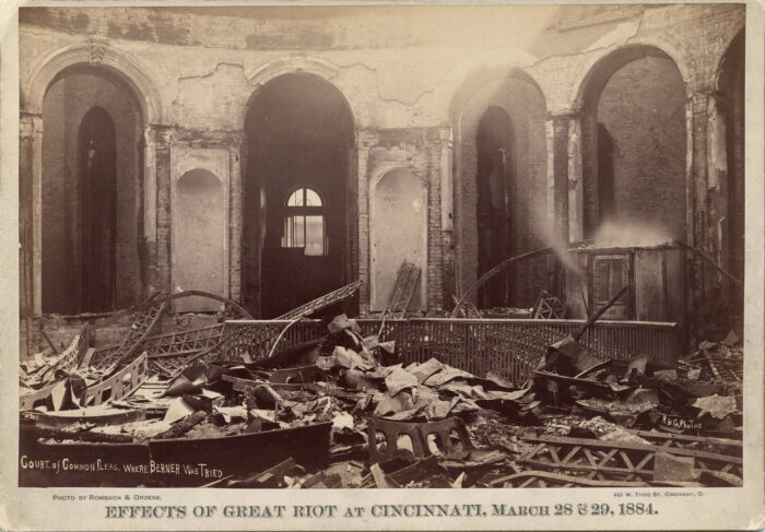 The Great Cincinnati Courthouse Riots of 1884